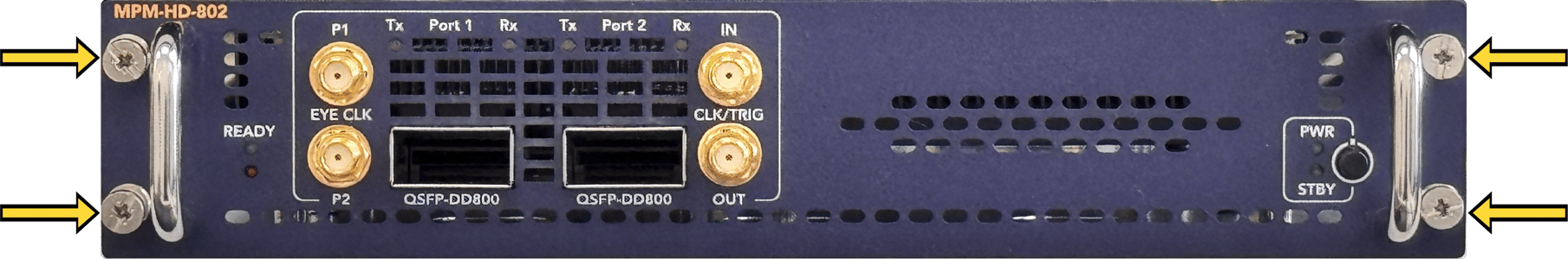 MPA-HD Test Module Installation and Removal