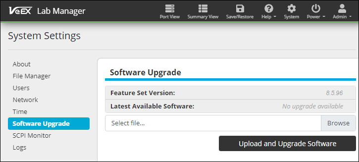 MPA Software Update Procedure