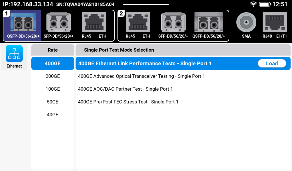 MTX642 & MTX640 400GE Test Sets | Quick Start Guide