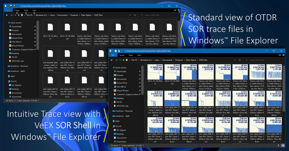 How to Preview OTDR SOR Trace Files' Content as Windows (PC) Thumbnails ...