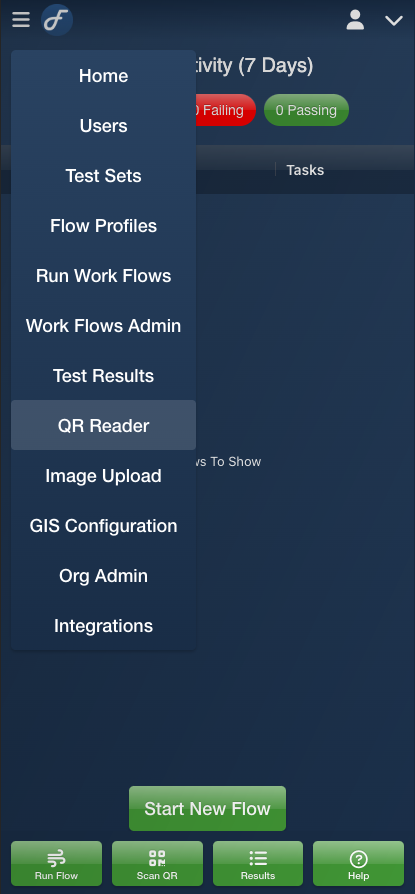 Test With Flow - Results Management