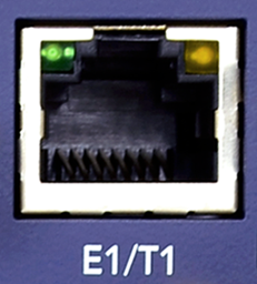 What is the Pin-Out for the Balanced RJ48 E1/T1 Connector?