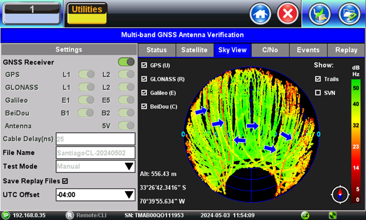 Diagnosing Multi-band GNSS Antenna Installations with SkyView Signal ...