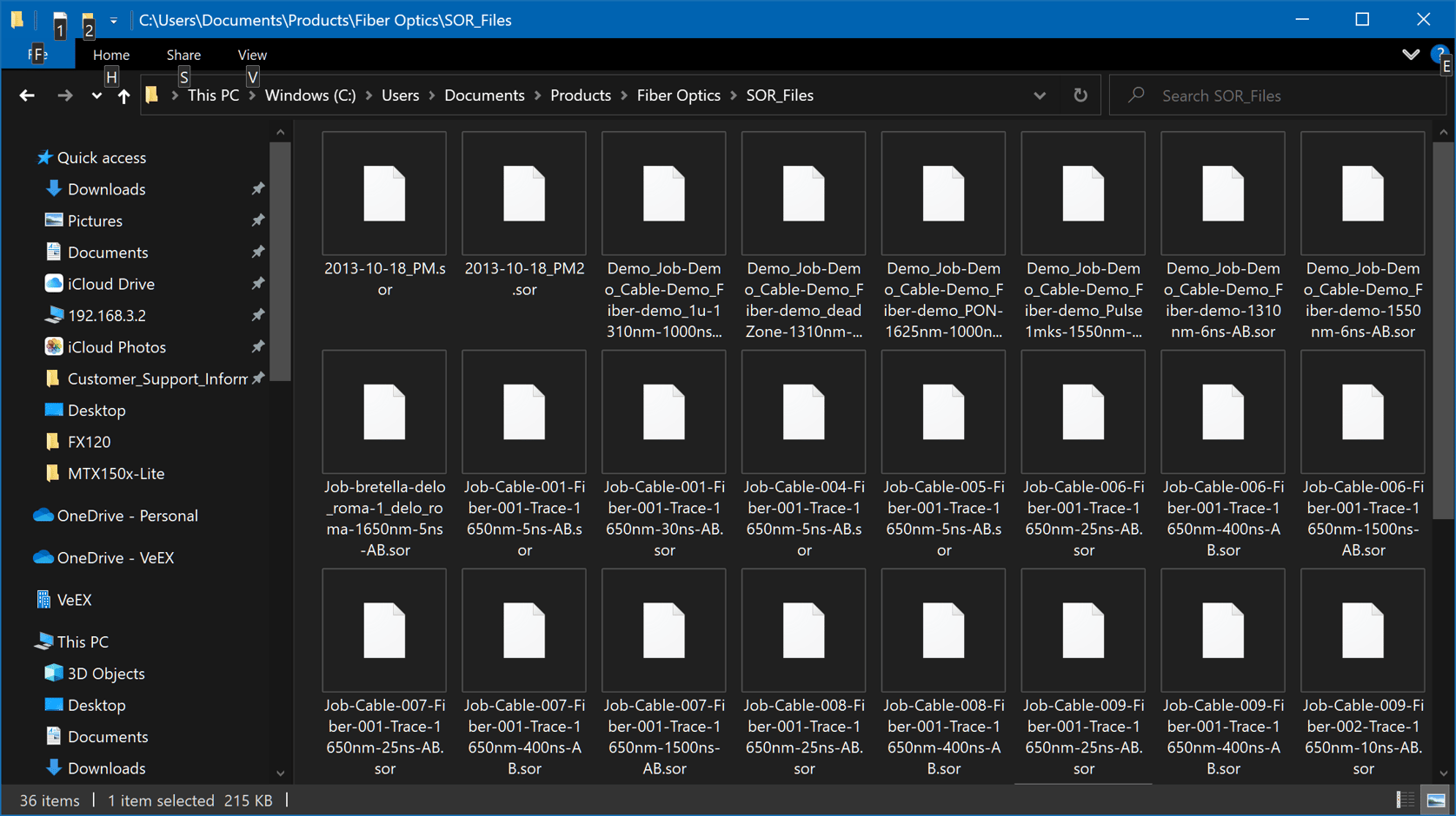 How to Preview OTDR SOR Trace Files' Content as Windows (PC) Thumbnails ...